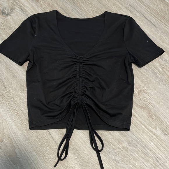 SHEIN | Tops | Scrunch Tie Top | Poshmark